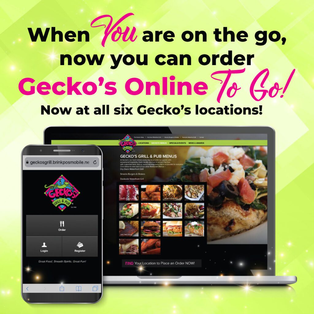 Gecko’s Online To Go! – Gecko's Grill